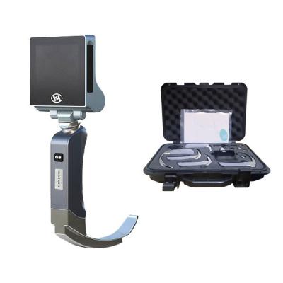 China Stainless Steel Video Laryngoscope 5 Reusable Blades 8GB Storage 3.0 Inch LCD for sale