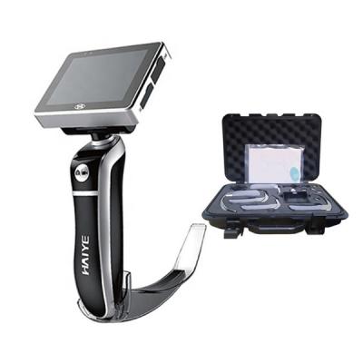China FDA Certified Video Laryngoscope 3 Inch Screen 3400mAh Battery Disposable Blades for sale