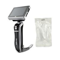 China CE Certified Portable 8GB Medical Video Laryngoscope for Adult Airway Intubation 3 Inch LCD for sale
