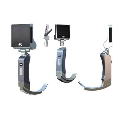 China 360 Degree All Sight LCD Medical Rigid Video Laryngoscope Set 3.7V Rechargeable Battery for sale