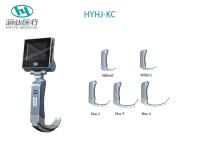 China 360 Degree All Sight LCD Medical Rigid Video Laryngoscope Set 3.7V Rechargeable Battery for sale