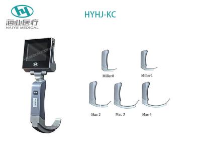 China Reusable Video Laryngoscope 3 Inch Screen 2 Million Pixel SD Card 32GB CE FDA for sale