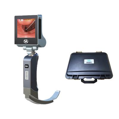 China CE Certified Reusable Blades Video Laryngoscope 3 Inch LCD 3400mAh Battery for Medical Anesthesia Intubation for sale