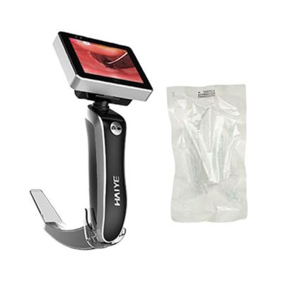 China 3 Inch Video Laryngoscope with Disposable Blades 3400mAh Battery 1280x720 HD for sale