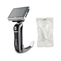 China CE Certified 2MP Rechargeable Handheld Video Laryngoscope 3 Disposable Blades 3400mAh for sale