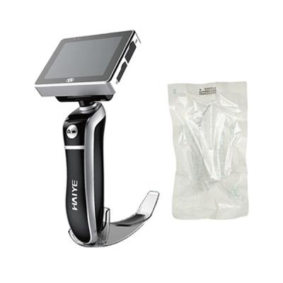 China 2MP Rechargeable Portable Video Laryngoscope 3 Disposable Blades 3 Inch LCD 3400mAh for sale