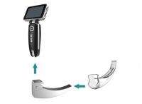 China Portable Video Laryngoscope 3 Inch Display 1280x720 Anti Fog USB 32GB Surgical Equipment for sale