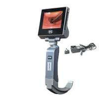 China 3 Inch 2MP Portable Reusable Video Laryngoscope 300 Min Battery Difficult Airway Intubation for sale