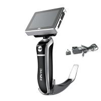China FDA Certified 3 Inch Screen Video Laryngoscope with 3 Sized Disposable Blades 3400mAh Battery for sale