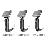 China FDA Certified 3 Inch Screen Video Laryngoscope with 3 Sized Disposable Blades 3400mAh Battery for sale