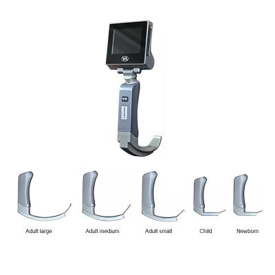 China Stainless Steel Video Laryngoscope 3.0 Inch LCD Screen 32GB Storage for Anesthesiology Surgery for sale