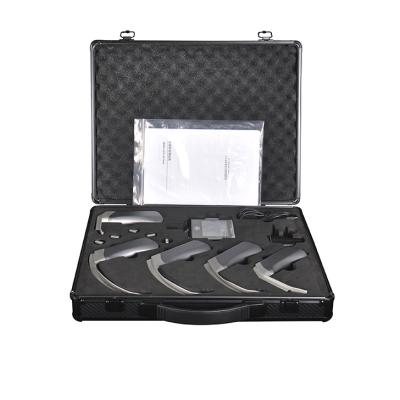 China USB 32GB Reusable Blade Video Laryngoscope 3 Inch LCD 3400mAh Battery Medical Endoscope for sale