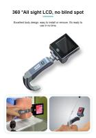 China Stainless Steel Video Laryngoscope 30 FPS Type C 5 Reusable Blades 3.0 Inch LCD for sale