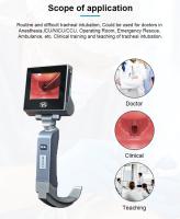 China Stainless Steel Video Laryngoscope 3400mAh Rechargeable 5 Reusable Blades 32GB for sale