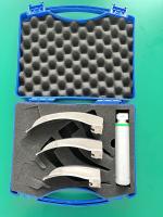 China Stainless Steel Digital Reusable Video Laryngoscope 225g 3 Inch LCD 3400mAh for sale