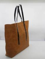 China Letter Pattern Washable Kraft Paper Tote Bag Degradable Environmental With Logo Printed for sale
