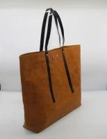 China Letter Pattern Washable Kraft Paper Tote Bag Degradable Environmental With Logo Printed for sale