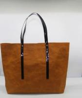 China Letter Pattern Washable Kraft Paper Tote Bag Degradable Environmental With Logo Printed for sale