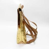 China Custom Eco Waterproof Durable Metallic Washable Kraft Paper Bag Computer Craft Backpack for sale