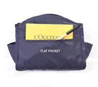 China Waterproof Washable Travel Nylon Cosmetic Bag Plain Toiletry Zippered Makeup Bag for sale