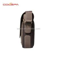 China Custom Oxford Vintage Leather Crossbody Bag Shoulder Messenger Bag For Men for sale