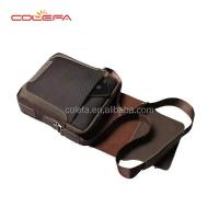 China Custom Oxford Vintage Leather Crossbody Bag Shoulder Messenger Bag For Men for sale