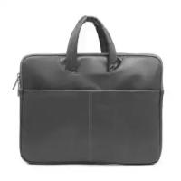 China Male Female Leather Tablet Briefcase 12.5 / 11.6 / 15.6 Inch PU Laptop Sleeve Bag for sale