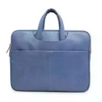China Male Female Leather Tablet Briefcase 12.5 / 11.6 / 15.6 Inch PU Laptop Sleeve Bag for sale