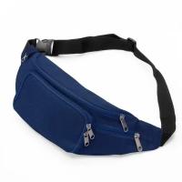 China Custom Logo Mens Camouflage Bumbag Black Waist Belt Bag 600D Polyester Lining for sale