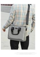 China Office Best Briefcase Custom Logo For 14 / 18 / 22 Inch Hp Male Laptop Messenger Sling Bag For Men for sale