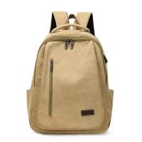 China Customized Computer Washable Canvas Backpack Men Women's Travelling Backpack With USB Charging for sale