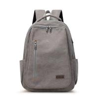 China Customized Computer Washable Canvas Backpack Men Women's Travelling Backpack With USB Charging for sale