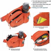 China Multifunctional Outdoor Washable Sport Waist Belt Bag Waterproof With Water Bottle Holder for sale