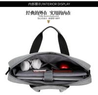 China Men Women Waterproof Laptop Tote Bag Multifunction 15.6 / 17.3 Inch Messenger Laptop Bag for sale