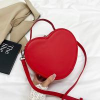 China Red Pink Black Heart Shaped Cosmetic Bag Personalized Travel Make Up Brush Beauty Pouch for sale
