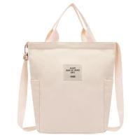 China Full Color Custom Summer Canvas Crossbody Messenger Bag With Grommet Handle for sale