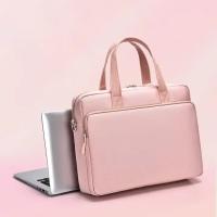 China Quilted Polyester Messenger Laptop Bag 14 15.6 16 Inch For Macbook for sale