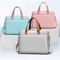 China Quilted Polyester Messenger Laptop Bag 14 15.6 16 Inch For Macbook for sale