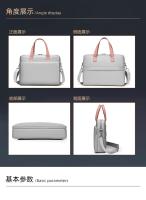 China Quilted Polyester Messenger Laptop Bag 14 15.6 16 Inch For Macbook for sale