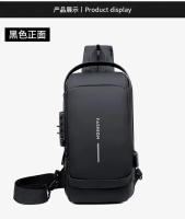 China Custom Unisex Smart Lightweight Crossbody Chest Bag Waterproof Cross Bum Fanny Pack Anti Theft for sale