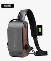 China Custom Unisex Smart Lightweight Crossbody Chest Bag Waterproof Cross Bum Fanny Pack Anti Theft for sale