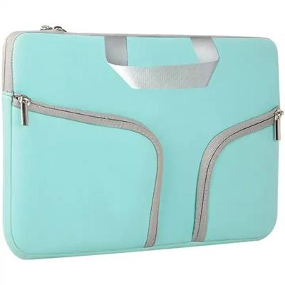 China Custom Logo Luxury 39*28*6cm  Laptop Sleeve Bag 11.6 12 13 16 Inch Waterproof Protective Neoprene for sale
