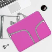 China Custom Logo Luxury 39*28*6cm  Laptop Sleeve Bag 11.6 12 13 16 Inch Waterproof Protective Neoprene for sale