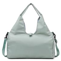 China Customizable Zipper Closure Oxford Yoga Mat Tote Bag Custom Women Small for sale