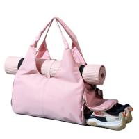 China Customizable Zipper Closure Oxford Yoga Mat Tote Bag Custom Women Small for sale