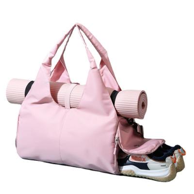 China Customizable Zipper Closure Oxford Yoga Mat Tote Bag Custom Women Small for sale