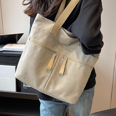 China 2026 custom wholesale high quality big heavy duty white canvas women bag blank plain cotton canvas tote bag with customi for sale