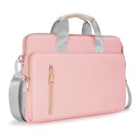 China Custom 13.3inch Tote Laptop Bag Ladies Pink Black Grey Male Female for sale