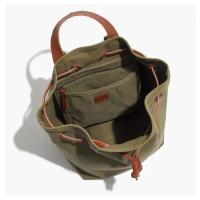 China Customize Canvas Drawstring Backpack Environmental Protection for sale