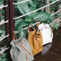 China Customize Canvas Drawstring Backpack Environmental Protection for sale